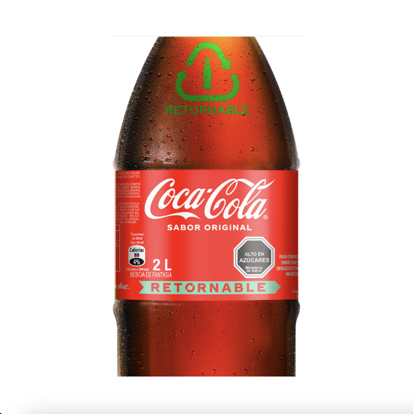 COCA-COLA NORMAL RETORNABLE 2LT - Tomorrow